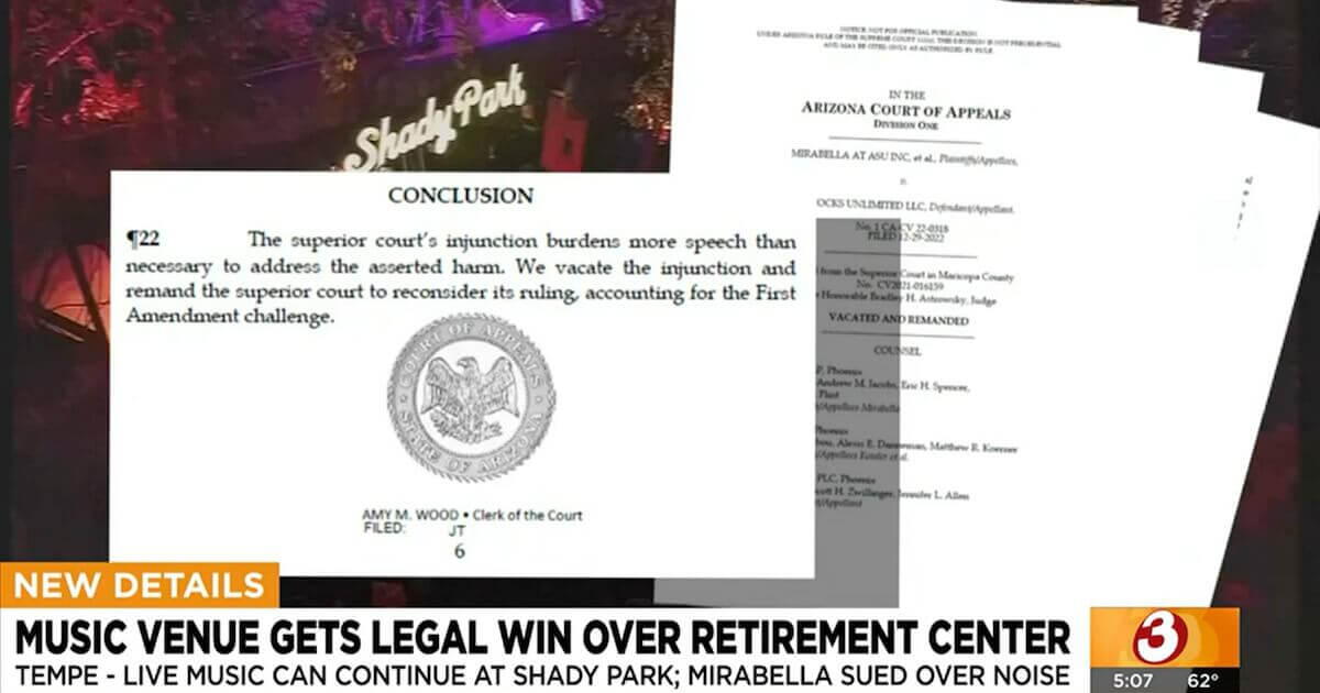 Zwillinger Wulkan Wins Appeal for Shady Park